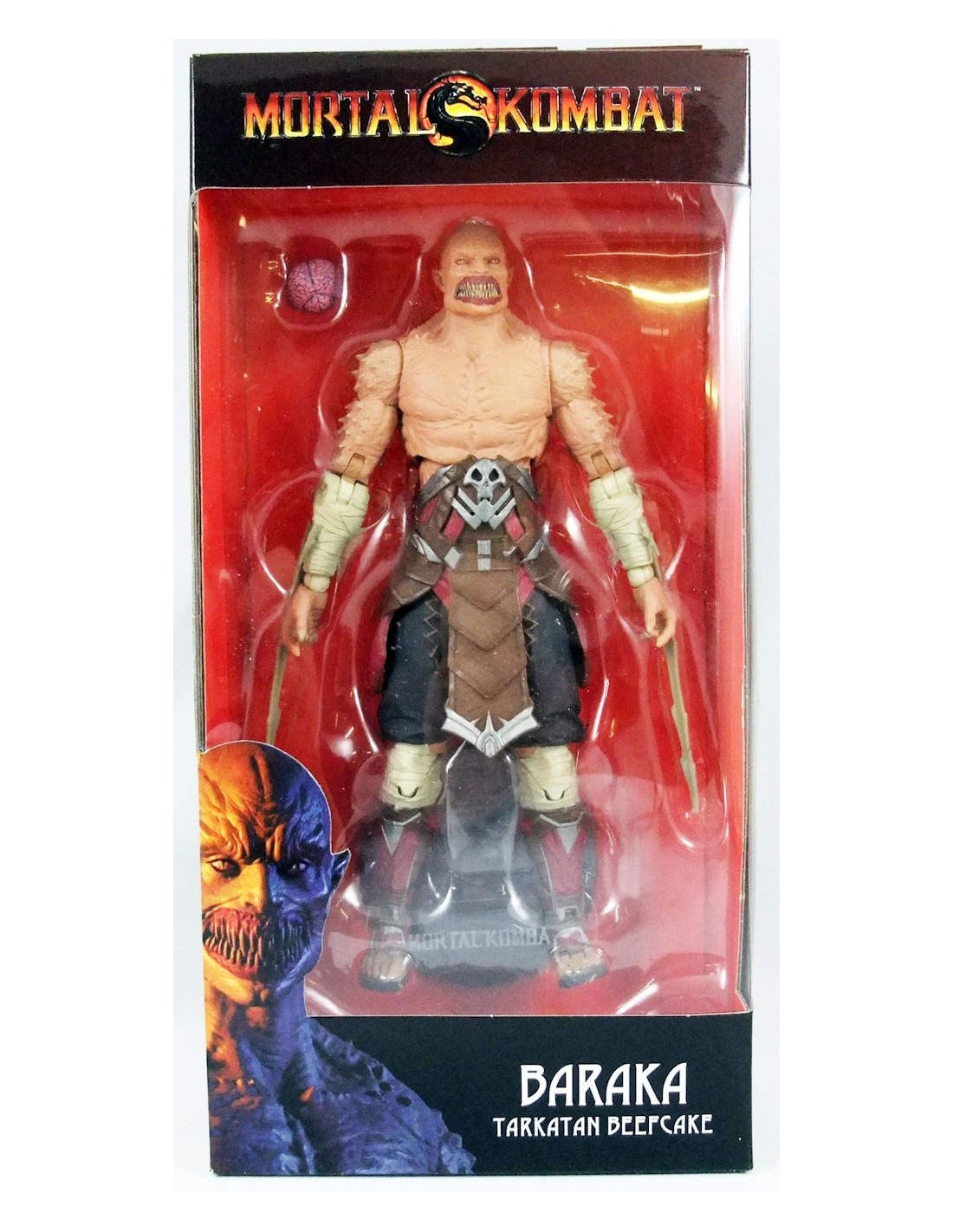 MCFARLANE MORTAL KOMBAT 11 BARAKA DELUXE ACTION FIGURE NEW!