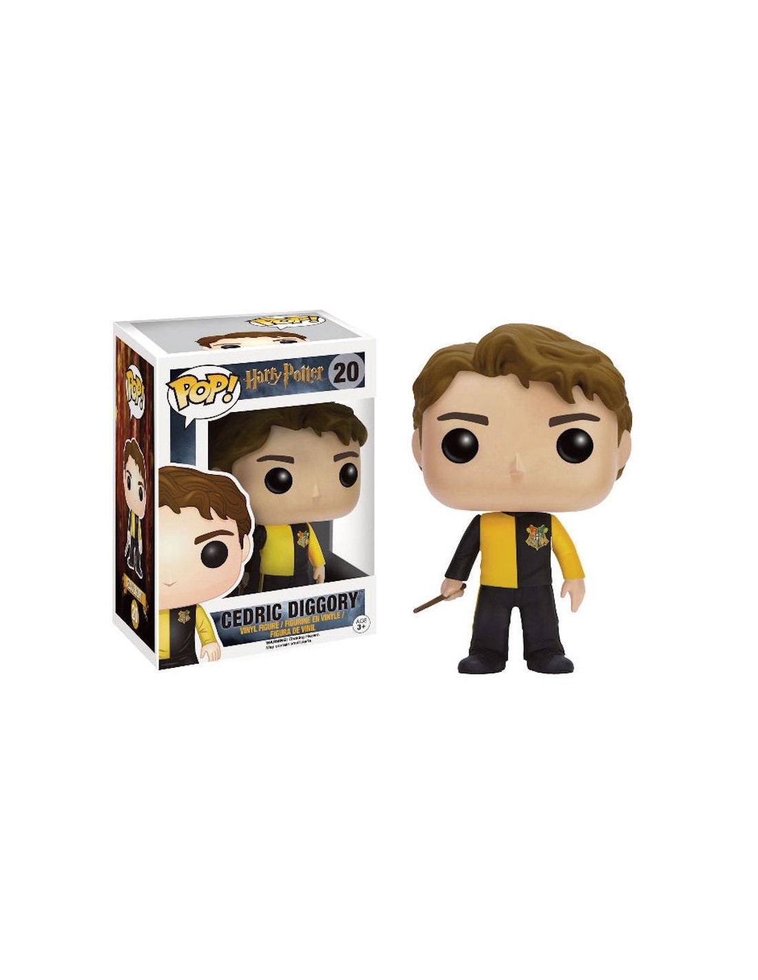 FUNKO POP CULTURE HARRY POTTER CEDRIC DIGGORY VINYL FIGURE NEW!