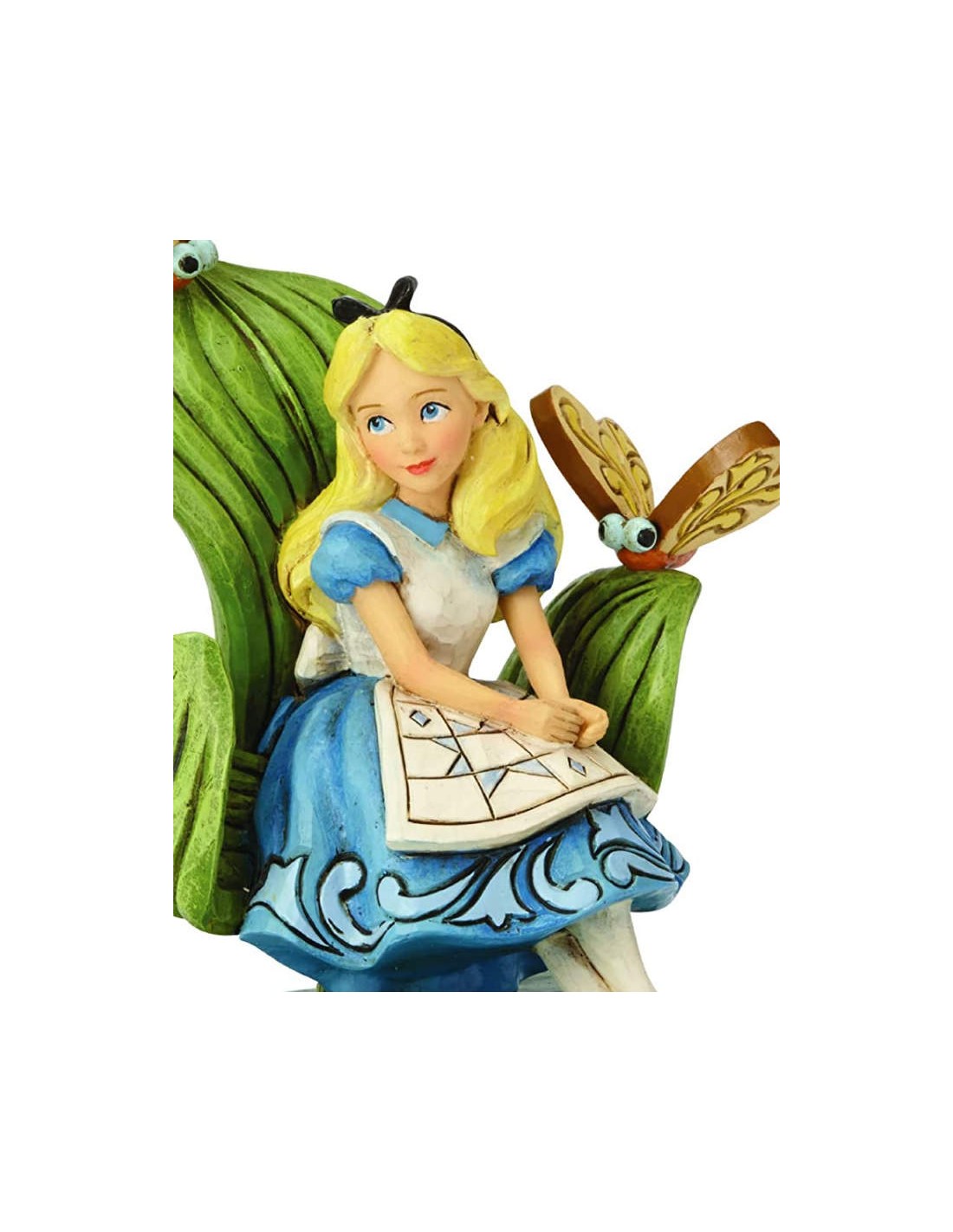 DISNEY TRADITIONS ENESCO - ALICE RESIN FIGURE "CURIOUSER AND CURIOUSER" NEW