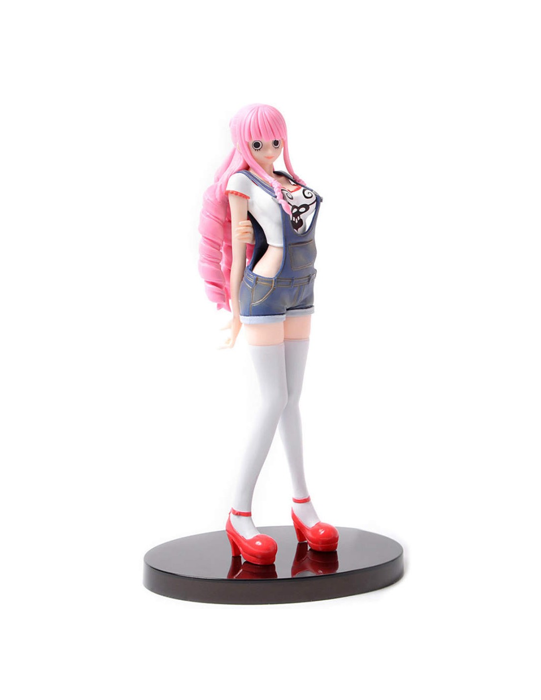 BANPRESTO ONE PIECE DXF JEANS FREAK PERONA WHITE SHIRT PVC STATUE FIGURE