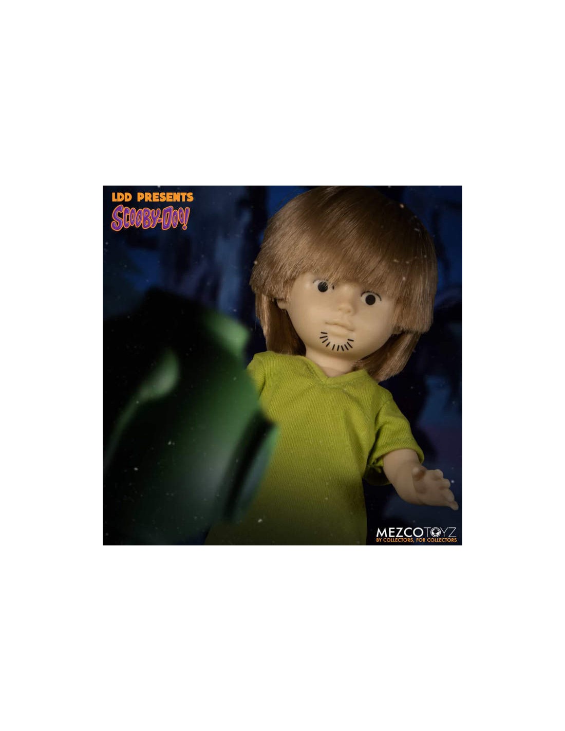 MEZCO LIVING DEAD DOLLS PRESENTS SCOOBY DOO - SHAGGY DOLL FIGURE NEW