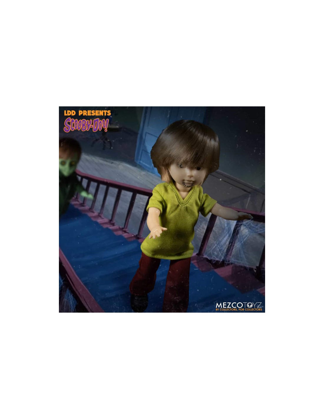 MEZCO LIVING DEAD DOLLS PRESENTS SCOOBY DOO - SHAGGY DOLL FIGURE NEW