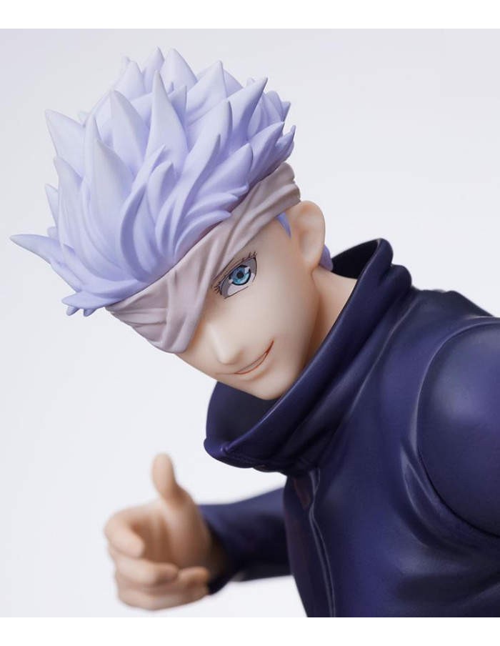 SEGA SPM PVC STATUE JUJUTSU KAISEN 0 - GOJO SATORU 22 CM FIGURE NEW!!