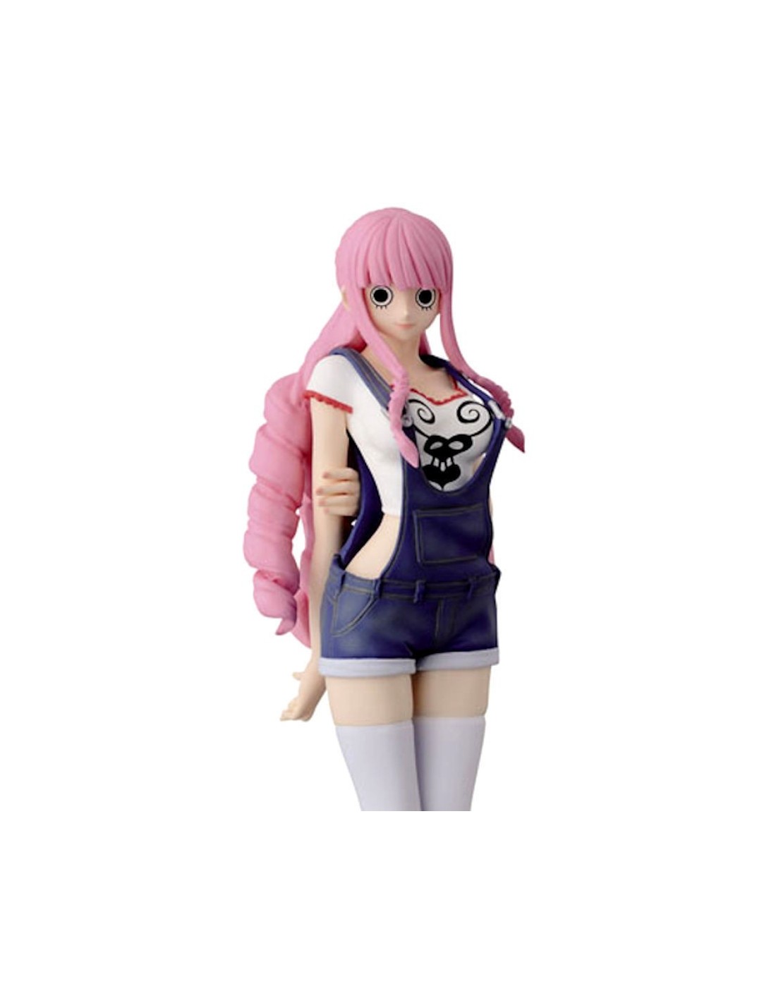 BANPRESTO ONE PIECE DXF JEANS FREAK PERONA WHITE SHIRT PVC STATUE FIGURE
