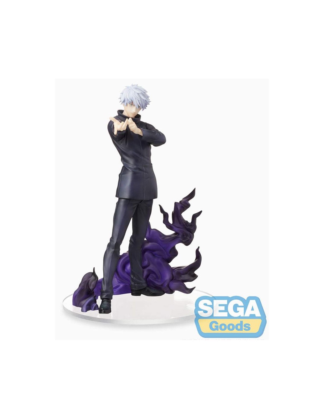SEGA SPM PVC STATUE JUJUTSU KAISEN GOJO SATORU 15 CM HOLLOW PURPLE ...