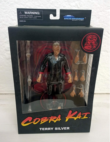 DIAMOND SELECT TOYS COBRA KAI - TERRY SILVER ACTION FIGURE NEW!