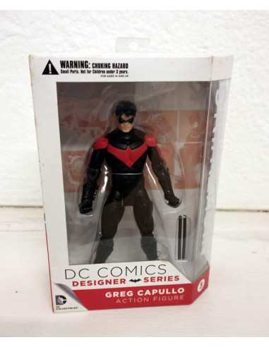DC DIRECT DESIGNER GREG CAPULLO SERIES 1 NIGHTWING ACTION FIGURE NEW
