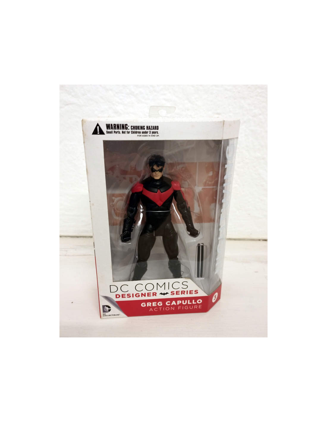 DC DIRECT DESIGNER GREG CAPULLO SERIES 1 NIGHTWING ACTION FIGURE NEW