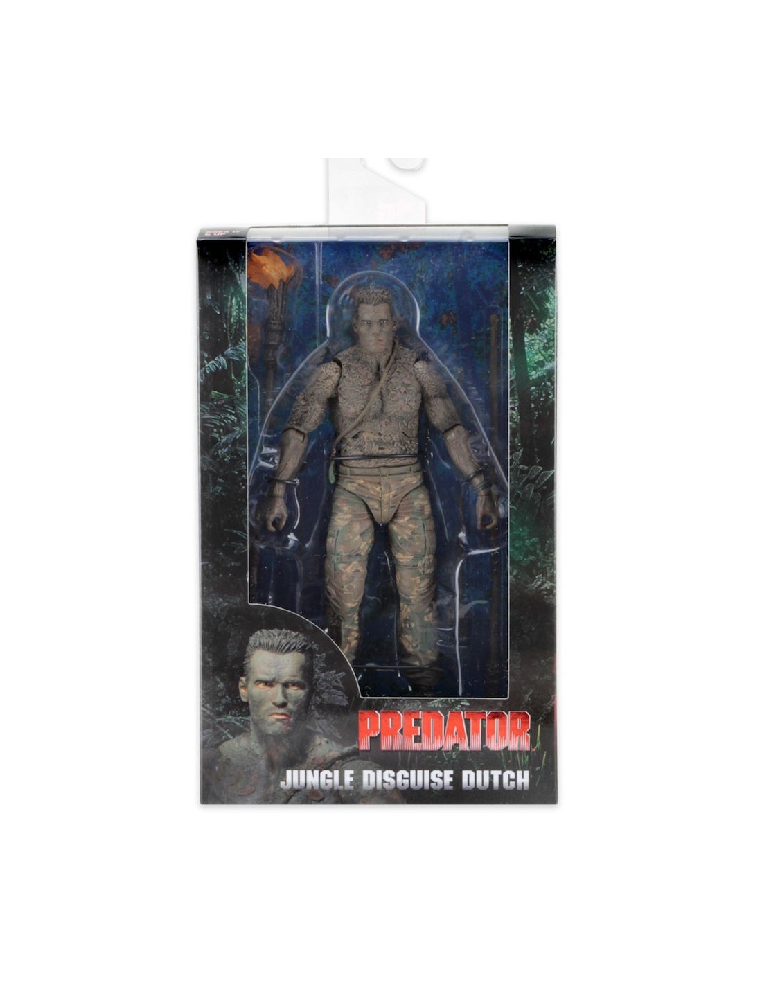 NECA PREDATOR 30Th ANNIVERSARY JUNGLE DISGUISE DUTCH ACTION FIGURE NEW