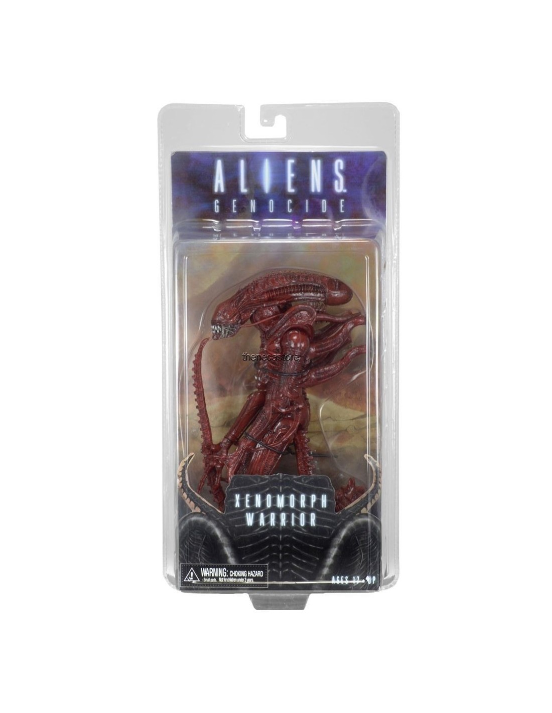 NECA ALIENS FIGURE SERIES 5 GENOCIDE RED XENOMORPH WARRIOR NEW ALIEN